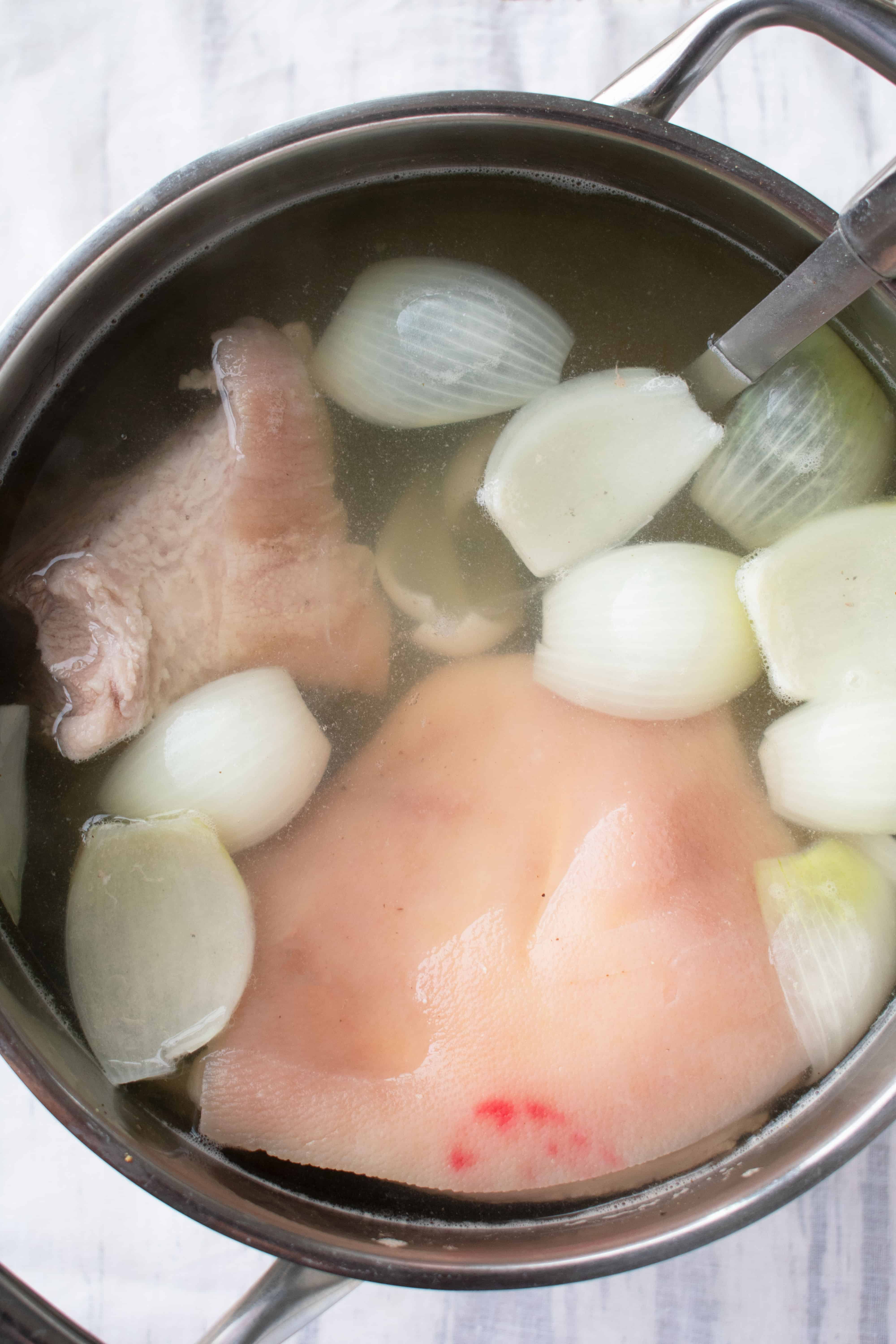 Vietnamese Pork and Thick Noodle Soup (Banh Canh) - Scruff & Steph